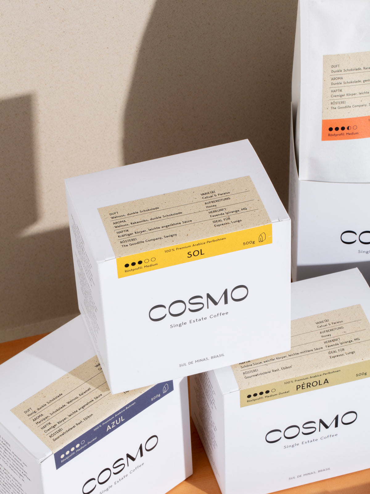 Cosmo Coffee Probierpaket bestellen | Cosmo Coffee
